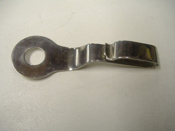 Speedo Cable clip - Polished stainless