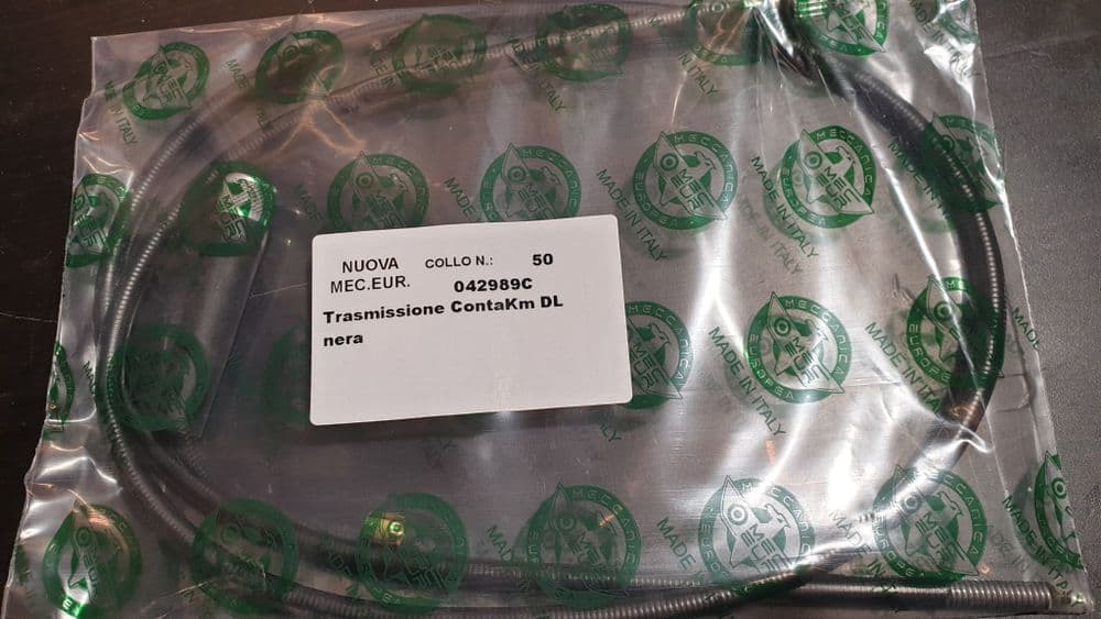 SPEEDO CABLE MEC ITALIAN fitting Black