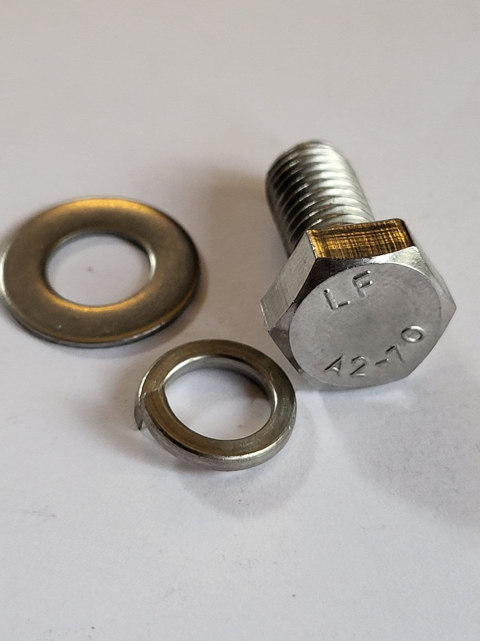 SS CYL COWLING M8 BOLT AND WASHERS