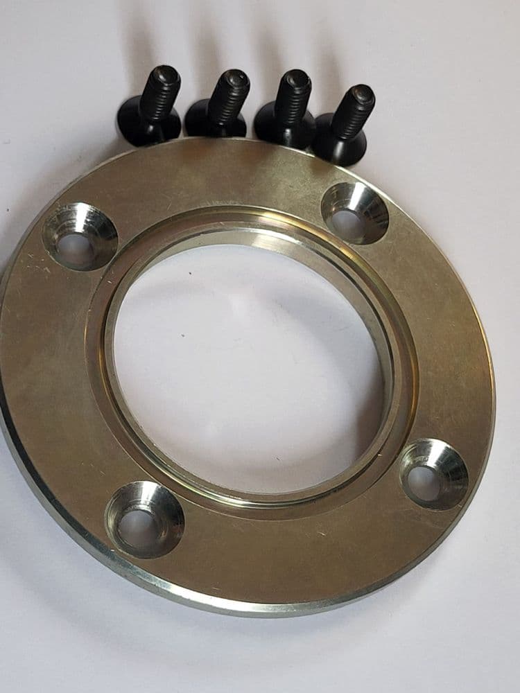 Steel driveside oil seal plate and screws