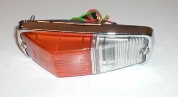 FRONT SIDE/ INDICATOR LAMP UNIT MGB CHROME BUMPER MODELS BHA4966 UKC5992