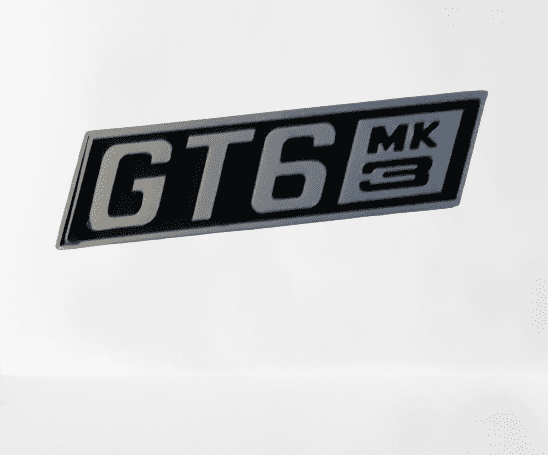 TRIUMPH GT6 MK 3 BONNET BADGE 624737