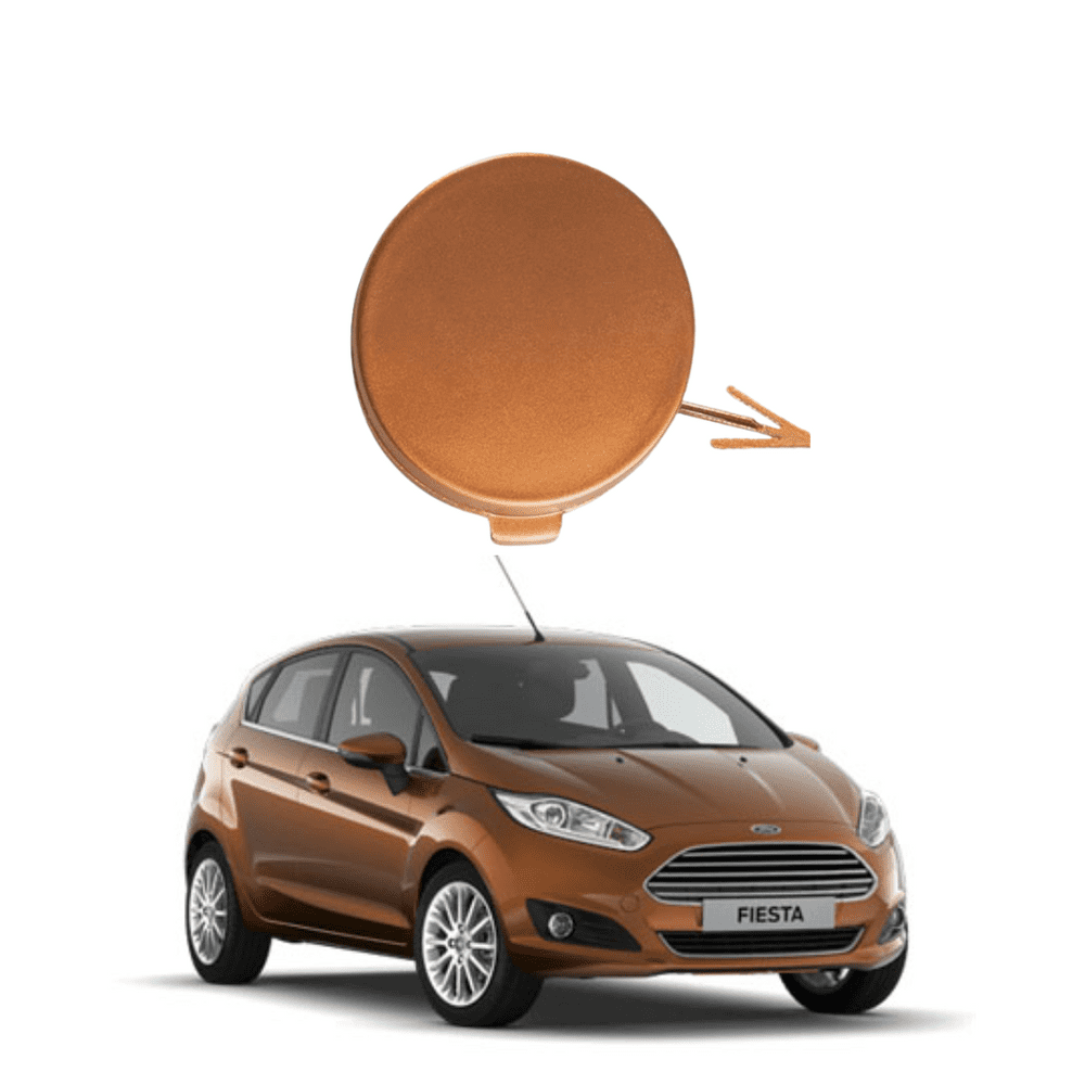 Ford Fiesta 2013 - 2017 Front Bumper Towing Eye Cover in copper pulse