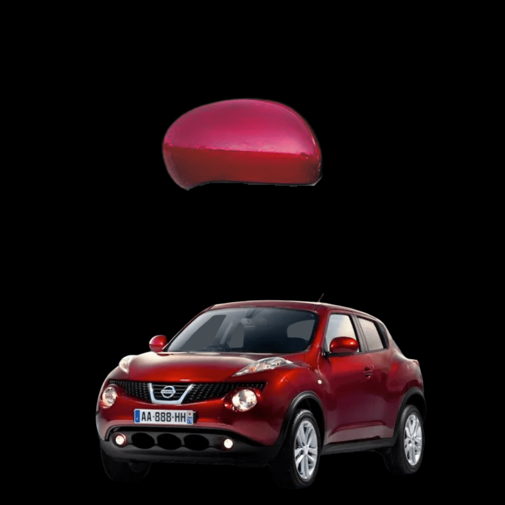 Nissan Juke 2010 2014 Wing Mirror Cover LH Or RH In Red Nismo DRIVER