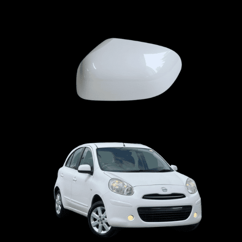 Nissan Micra 2009 2017 Wing Mirror Cover Lh Or Rh in Arctic White Driver RH
