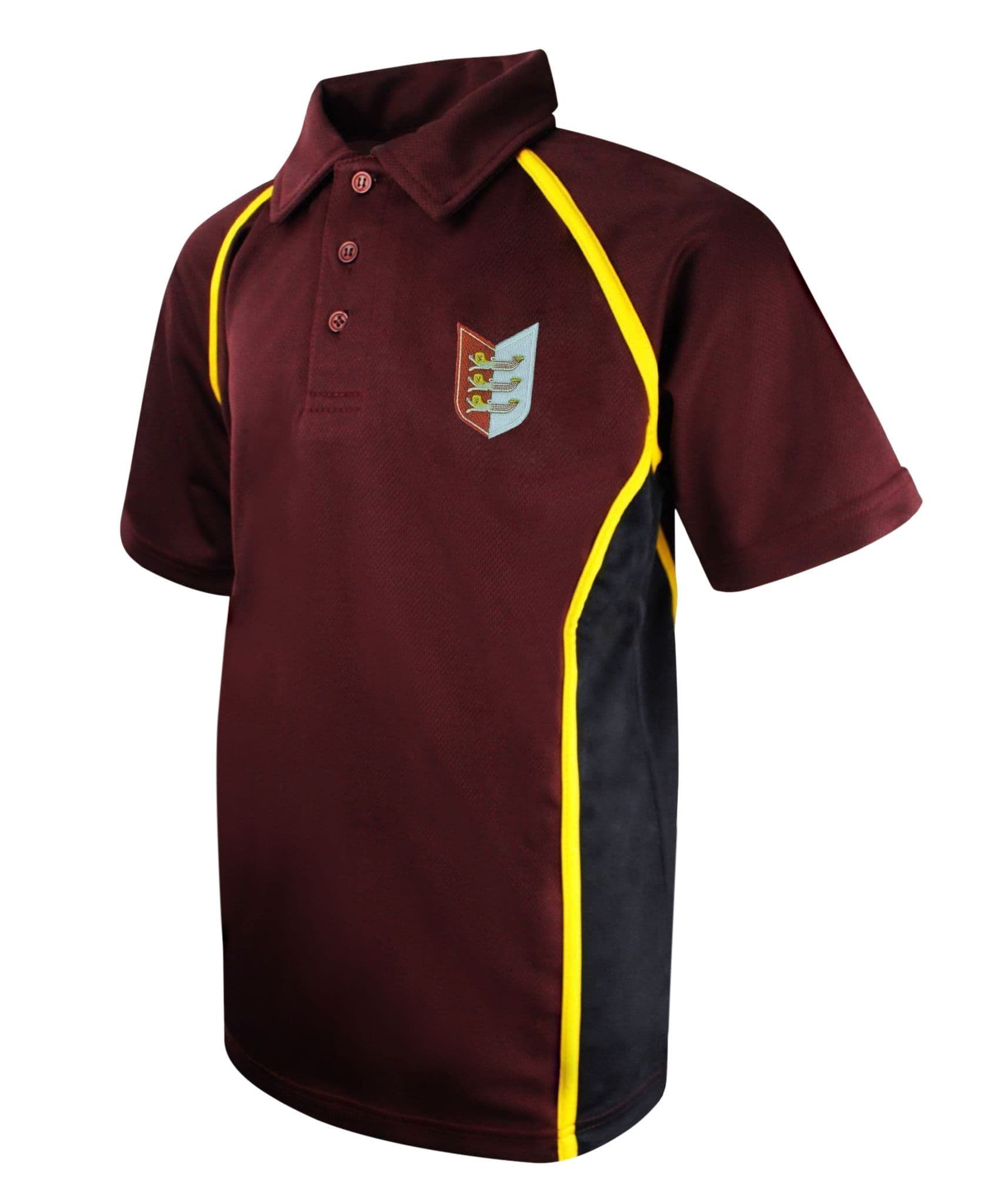 Colne Community School Unisex PE Polo Shirt & x28;Compulsory& x29;