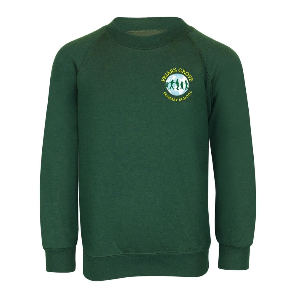 Friar s Grove Primary Crew Neck Sweatshirt