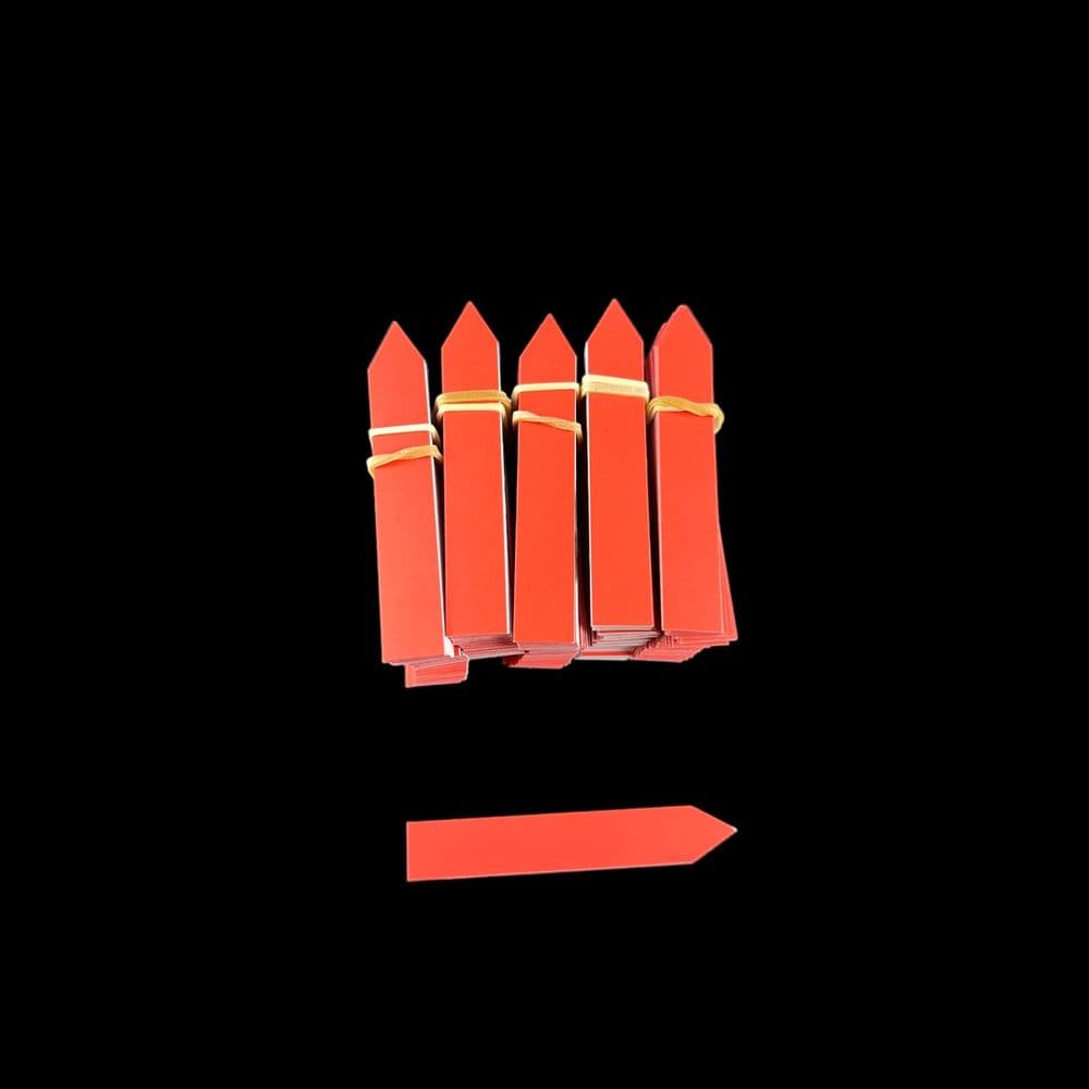 80 x 13mm Stick In Red - 500