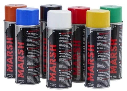 Marsh Spray Stencil Ink - Colours