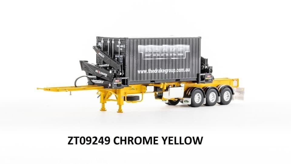 Drake Boxloader Trailer Yellow