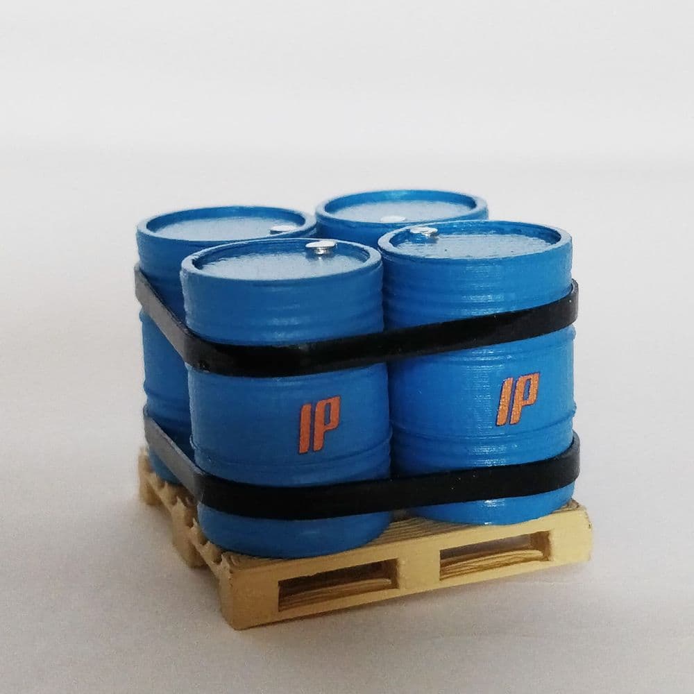 Iconic Replicas Oil drum set Pallet IP