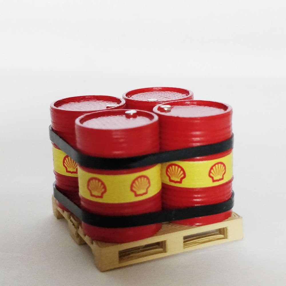 Iconic Replicas Oil drum set Pallet Shell