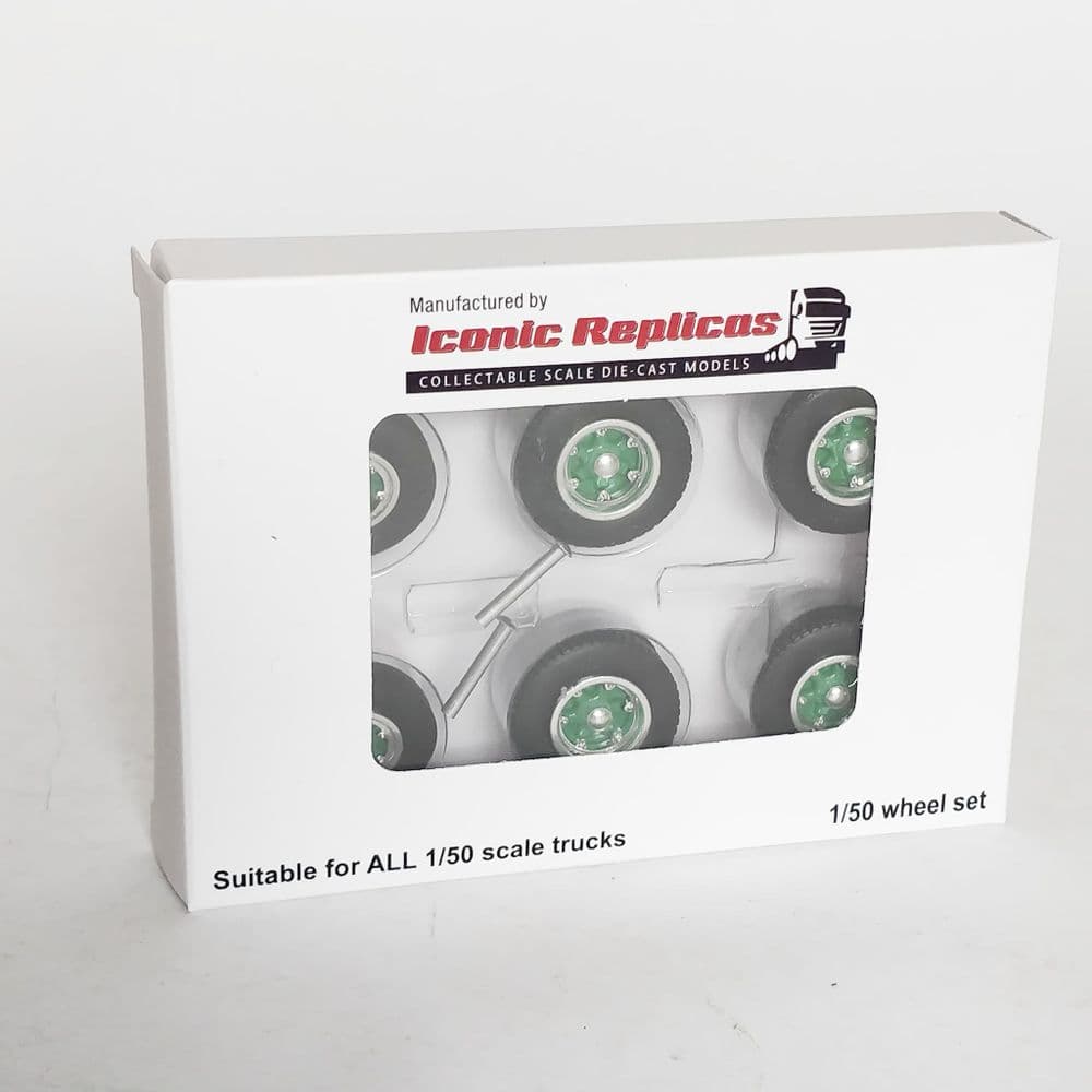 Iconic Replicas Spider Wheel set Green