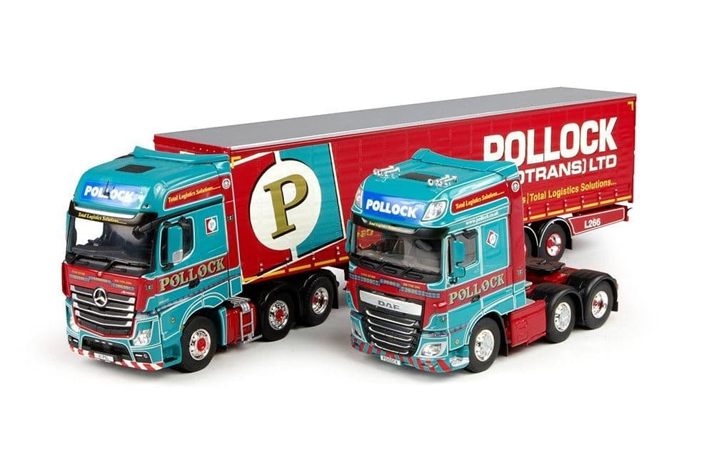 Tekno Daf& Mercedes Gift set Pollock