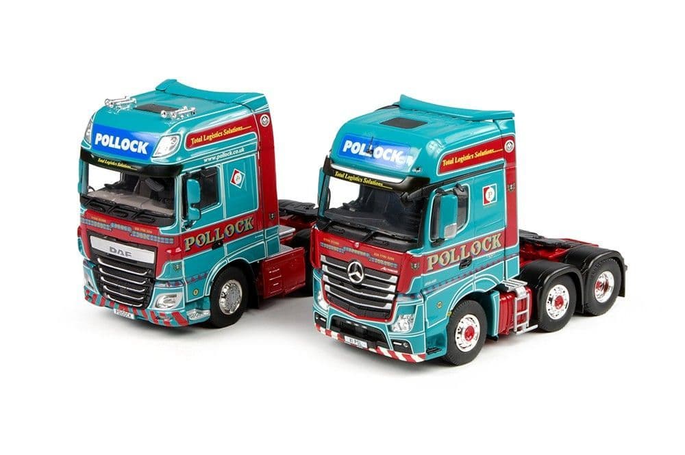 Tekno Daf& Mercedes Gift set Pollock
