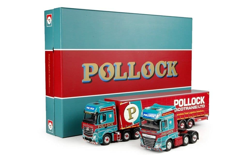 Tekno Daf& Mercedes Gift set Pollock