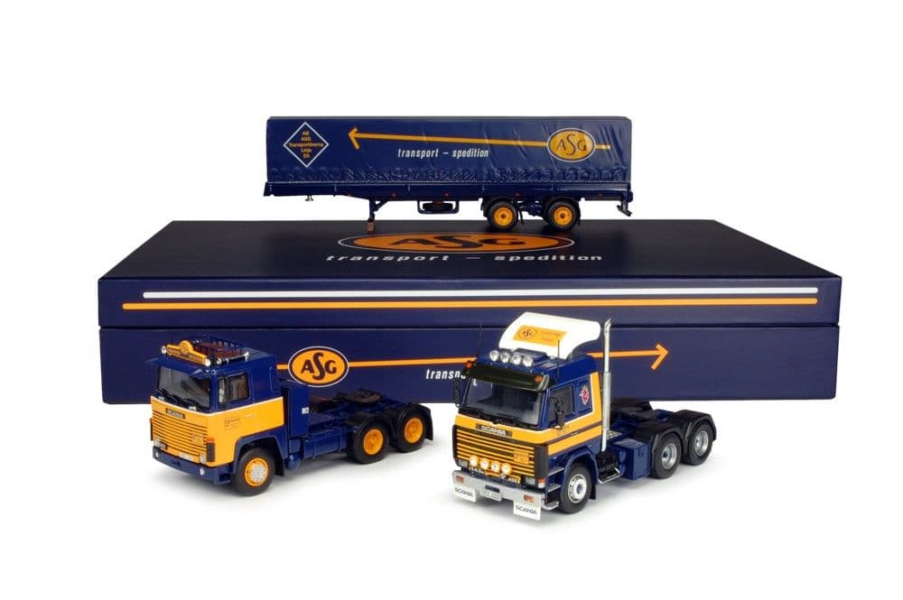 Tekno Scania gift set ASG Sweden