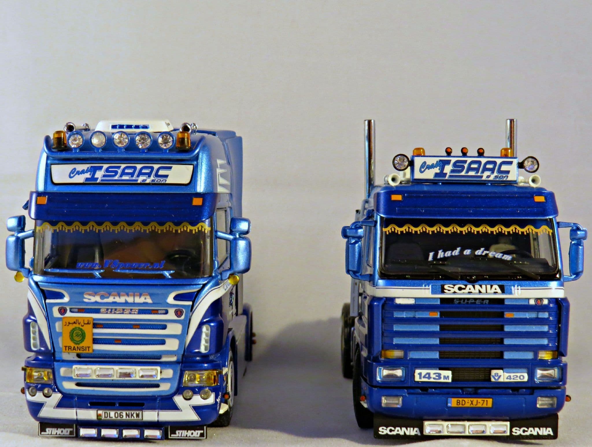 WSI/ADMT Craig Isaac Scanias tractor unit Set