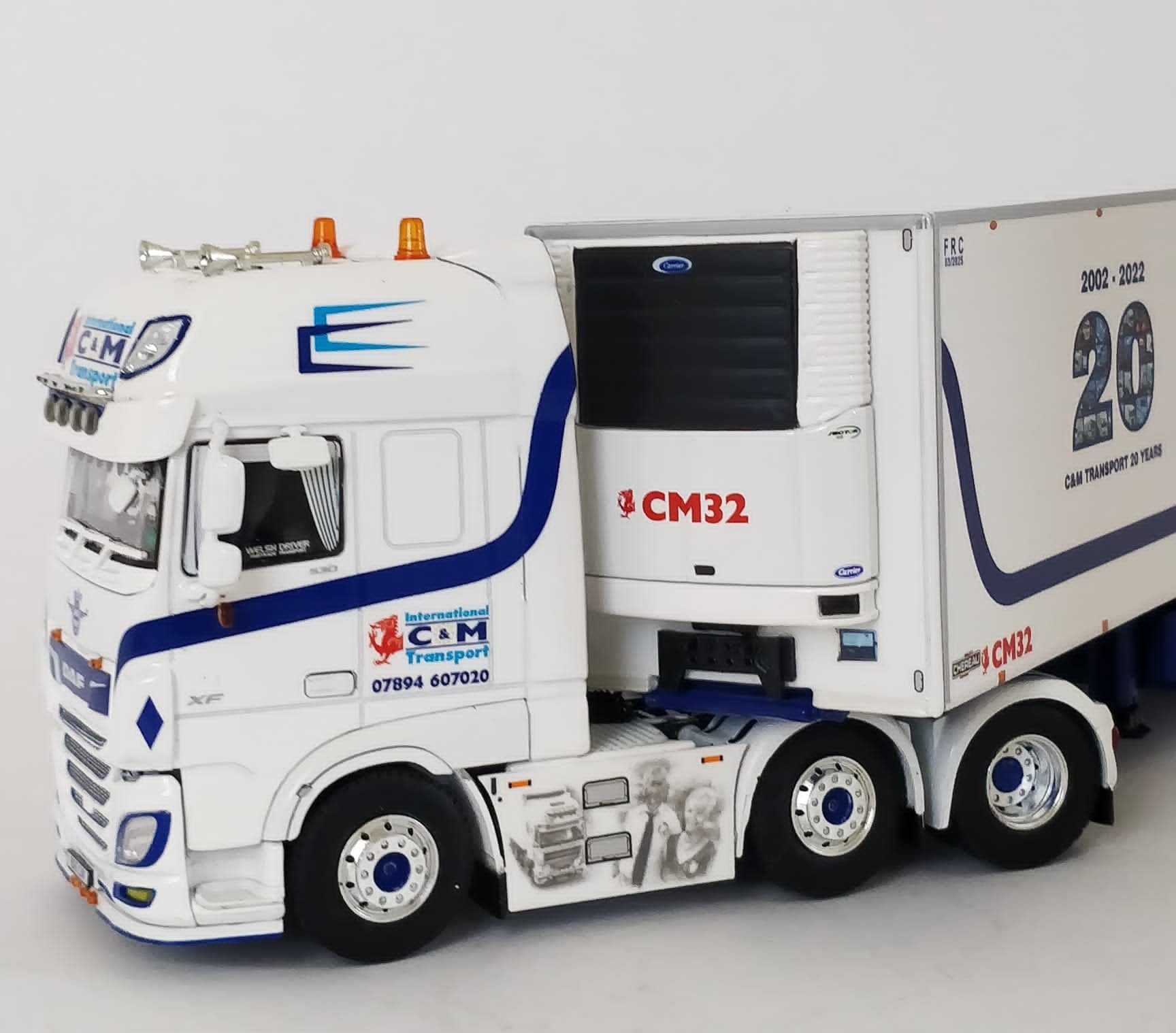 WSI/ADMT Daf XF106 C & M Transport Wrexham Wales