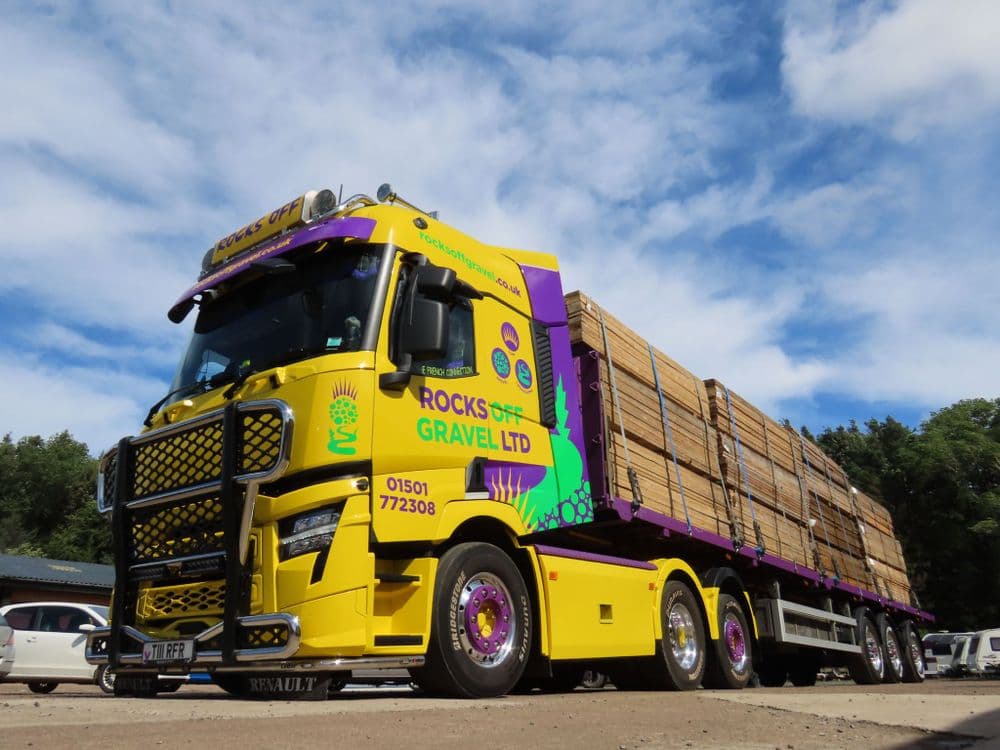 WSI/ADMT Renault T Rocks off Gravel Longridge Scotland Sold out -Pre ...