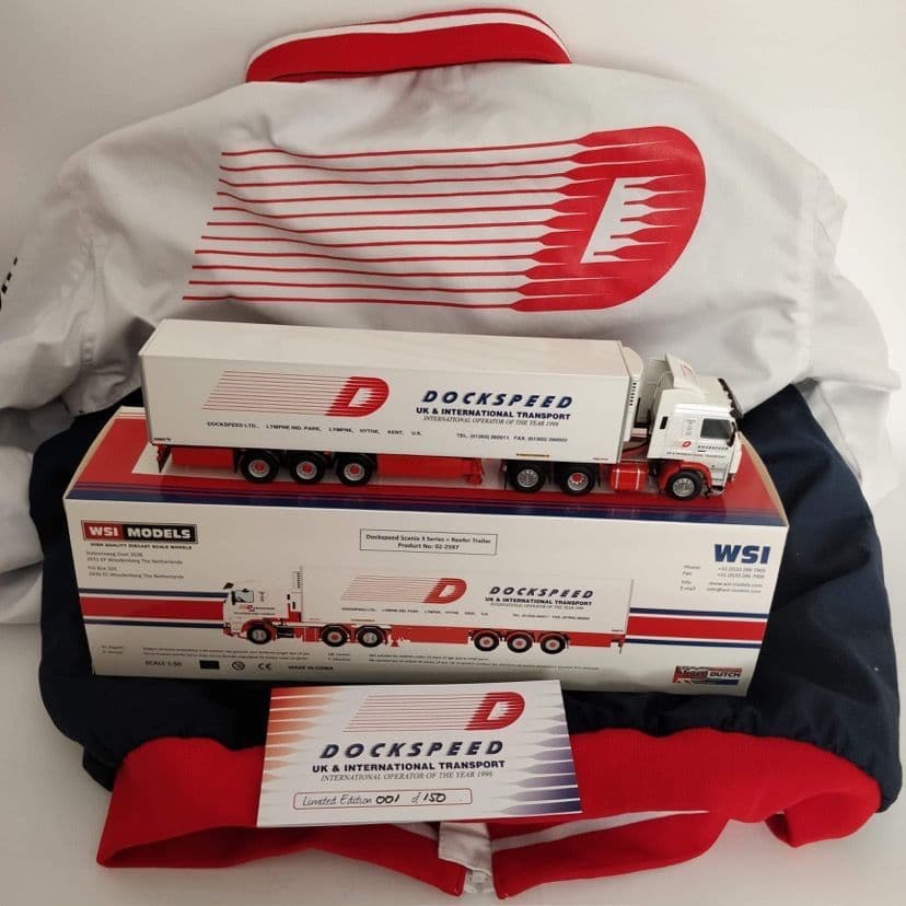 WSI/ADMT Scania 3 Topline Dockspeed Replica drivers Jacket
