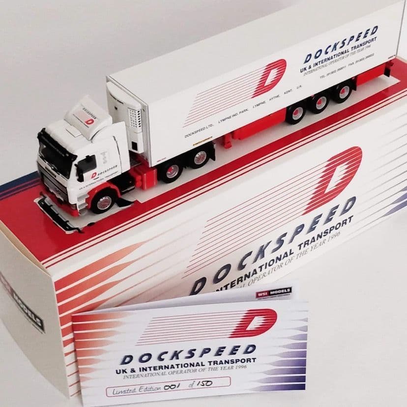 WSI/ADMT Scania 3 Topline Dockspeed Replica drivers Jacket