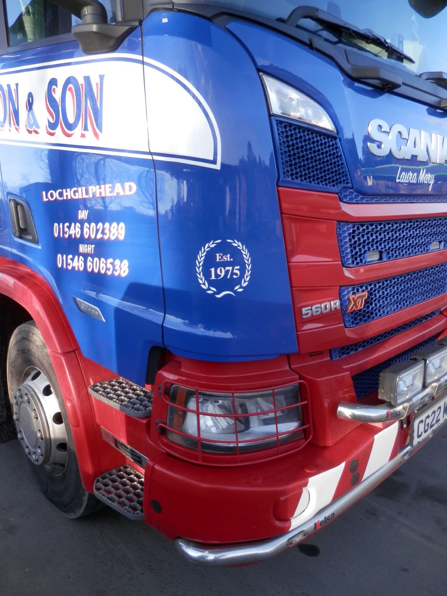 WSI/ADMT Scania 560 R XT G McNaughton Lochilphead Scotland Sold out on ...