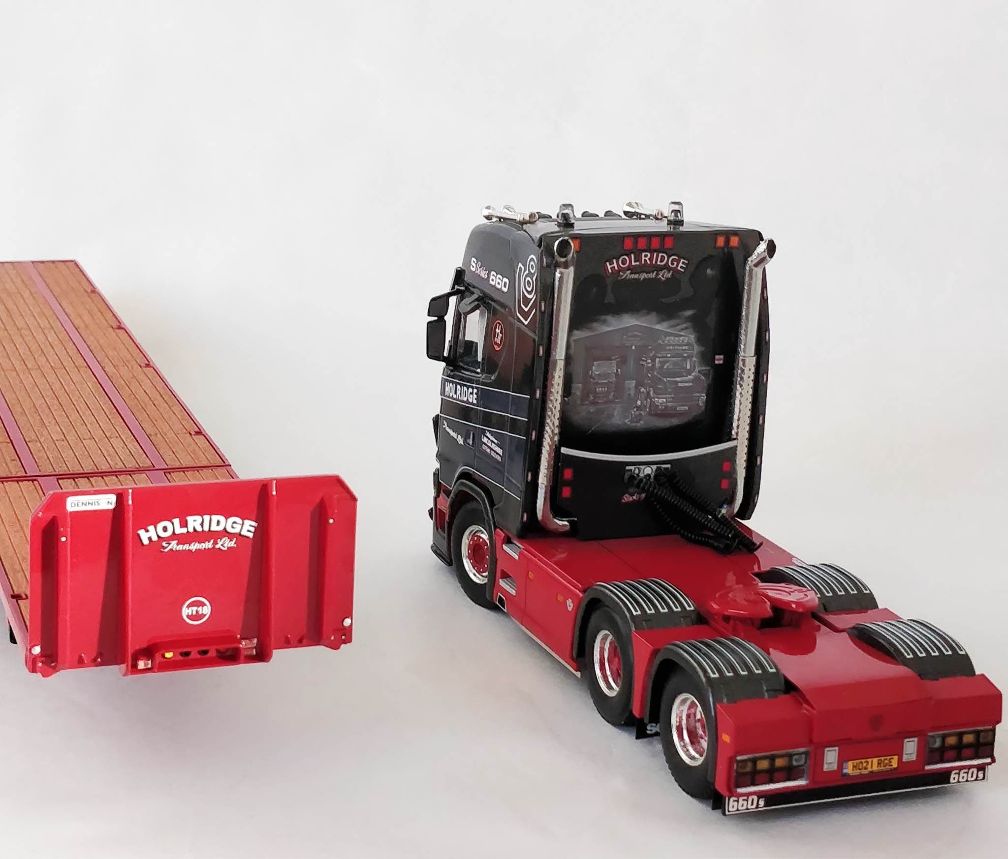 WSI/ADMT Scania 660 S Holridge Transport Gainsborough England