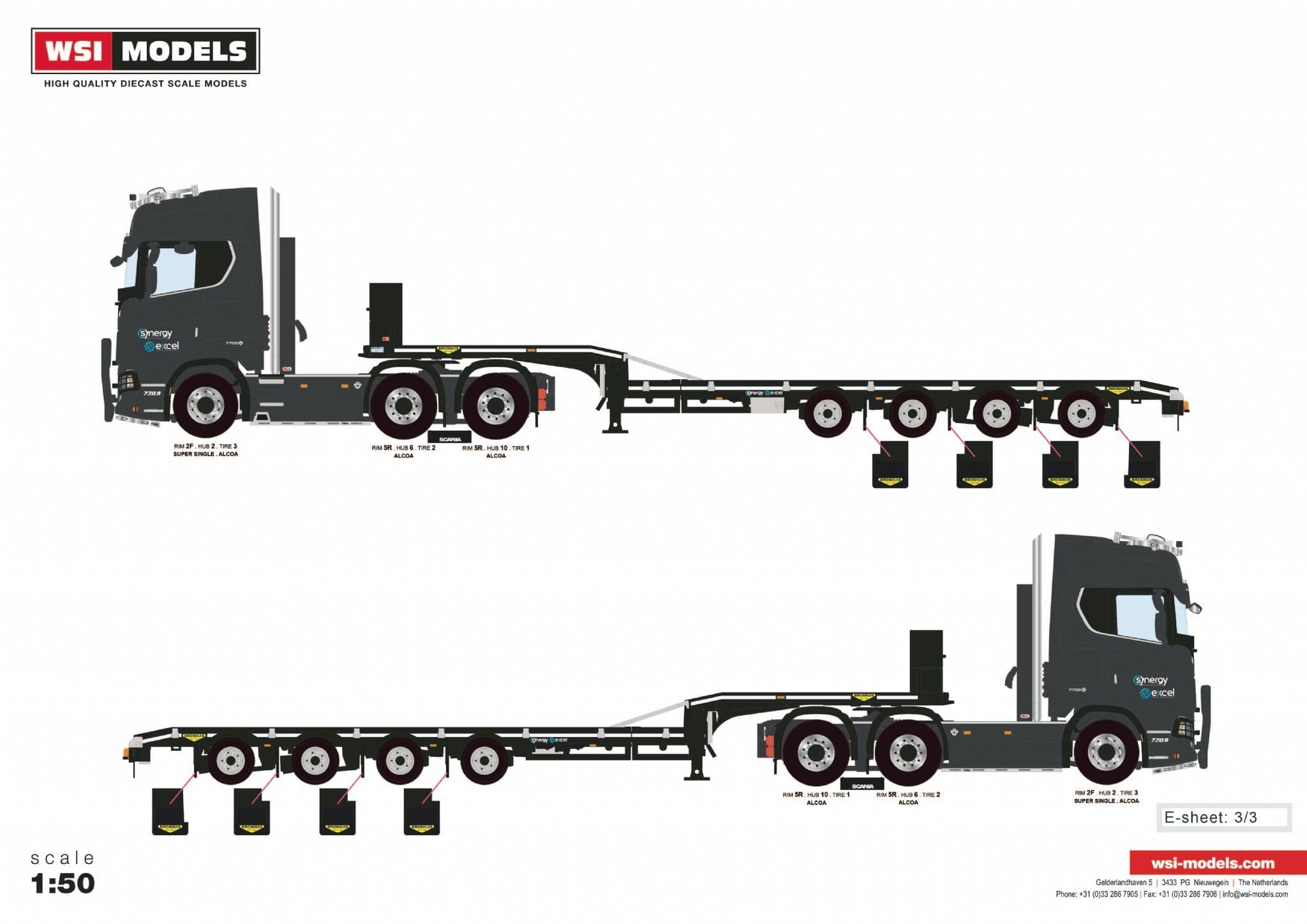 WSI/ADMT Scania 770 S Synergy Excel Canterbury England Sold out on Pre ...