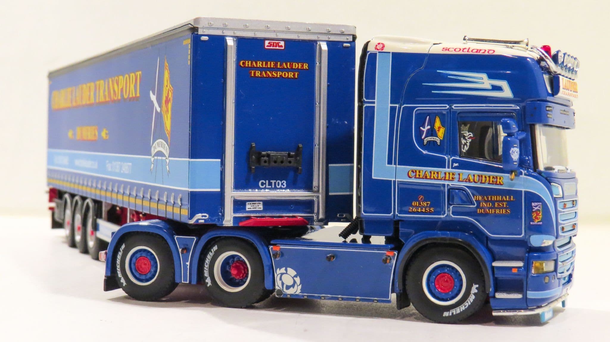 WSI/ADMT Scania R Series Charlie Lauder Dumfries Scotland