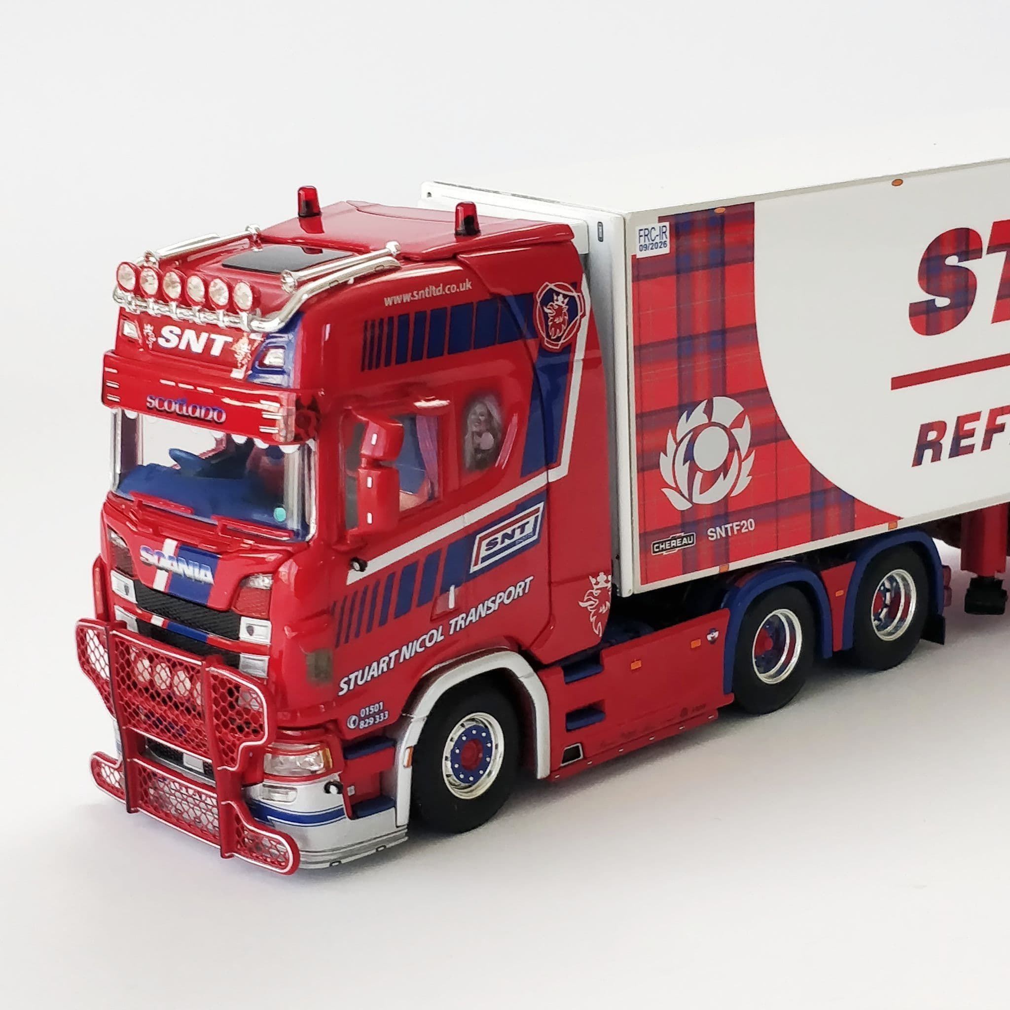 WSI/ADMT Scania S 650 Stuart Nicol Transport Shotts Scotland
