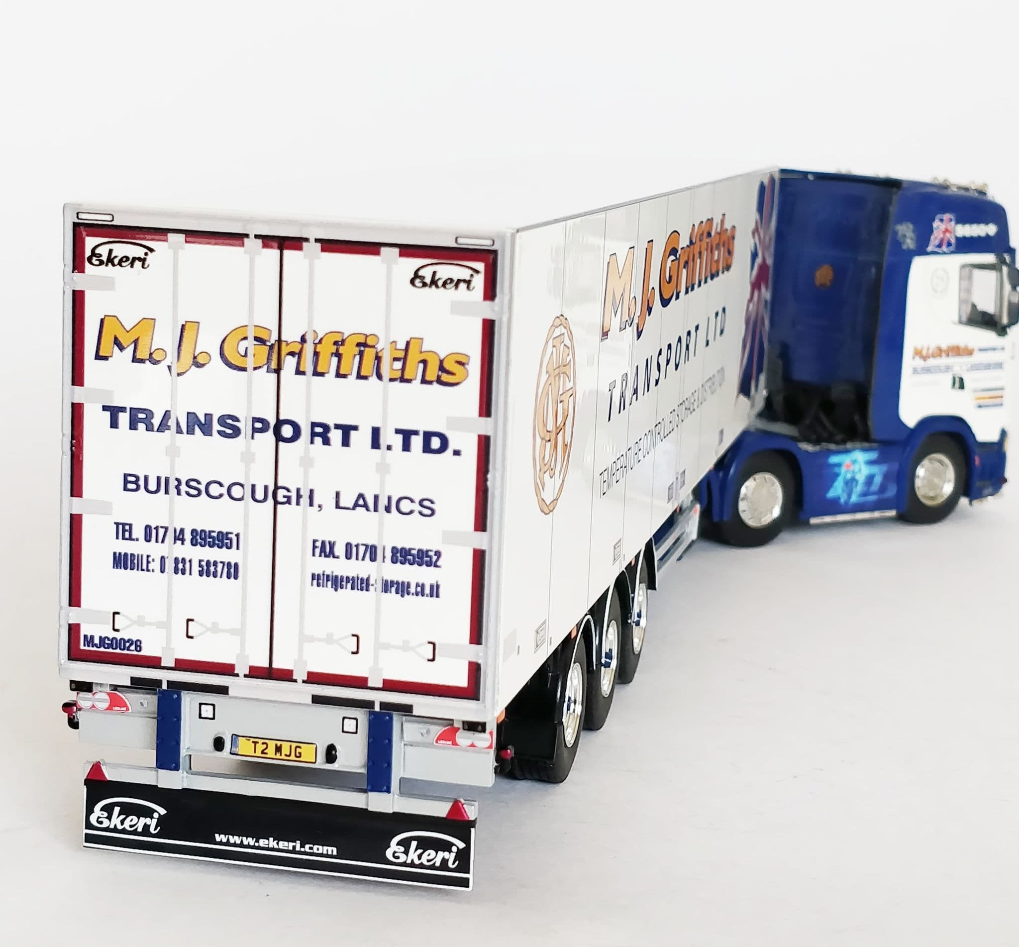 WSI/ADMT Scania S650 M J Griffiths Transport Preston England