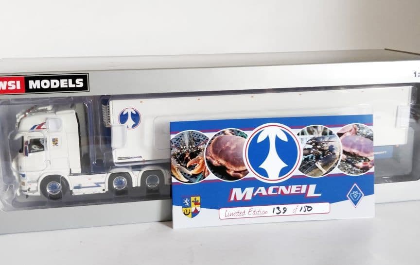 WSI/ADMT Scania Streamline Macneil Shellfish Scotland