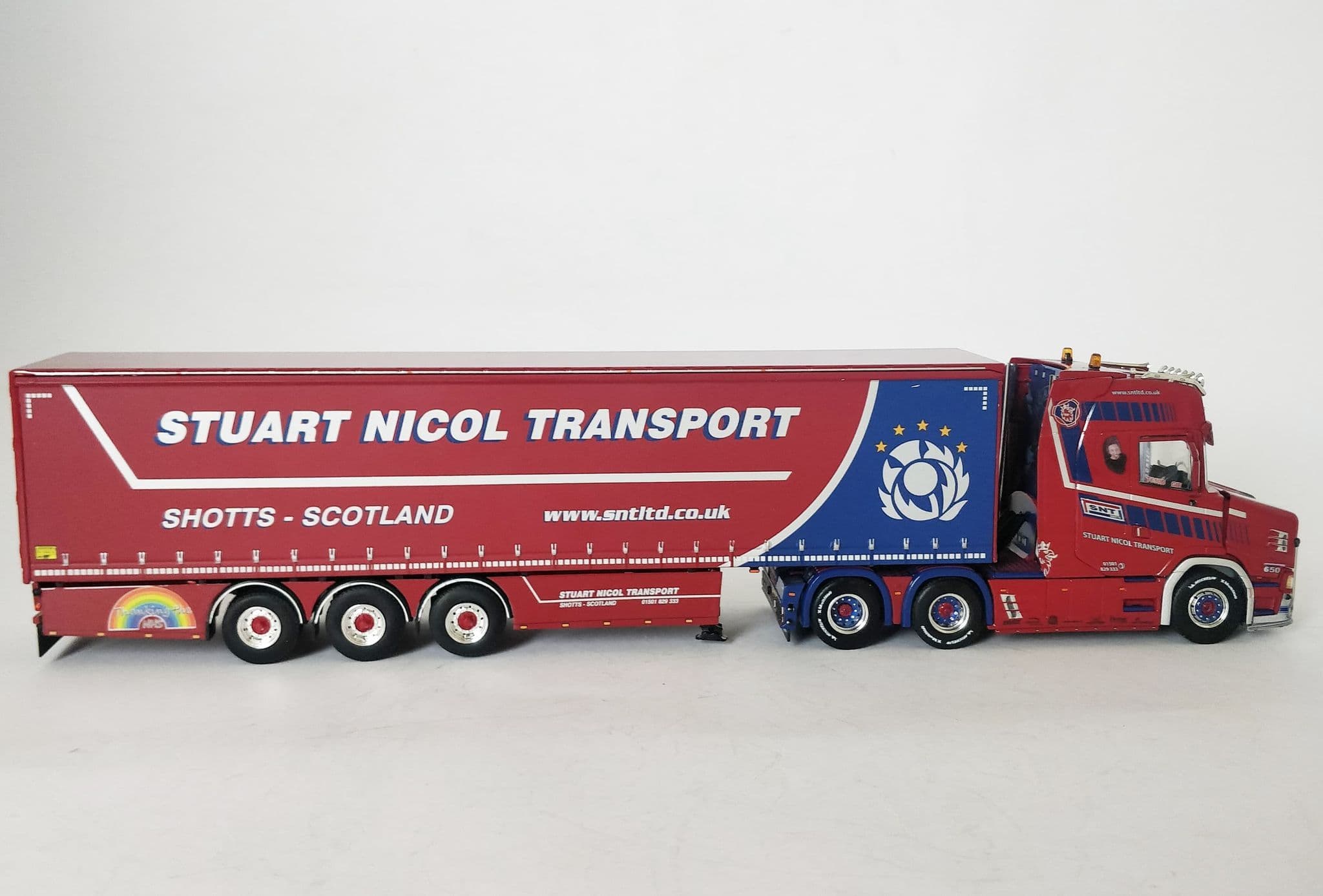 WSI/ADMT Vlastuin T Cab Stuart Nicol Transport Shotts sold out waiting ...