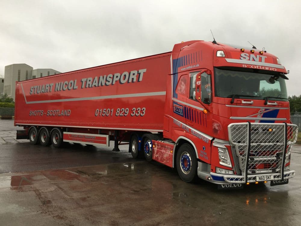 WSI/ADMT Volvo FH04 500 Stuart Nicol Transport Shotts Scotland Sold out