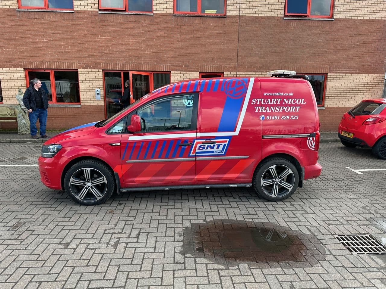 WSI/ADMT VW Caddy Van Stuart Nicol Transport Sold out on Pre Order ...