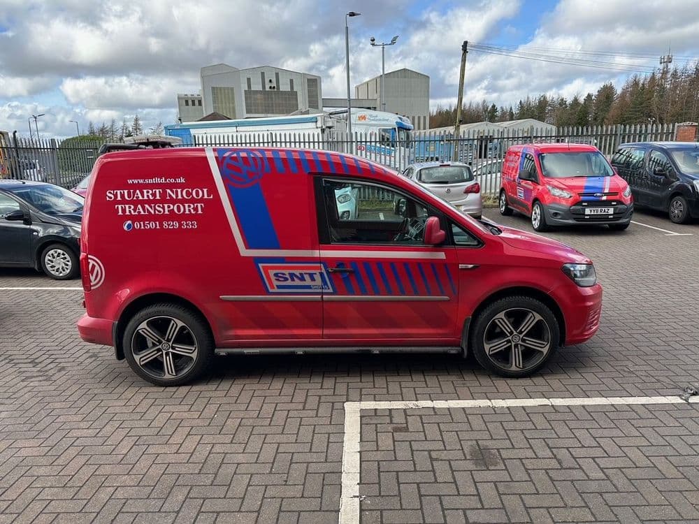 WSI/ADMT VW Caddy Van Stuart Nicol Transport Sold out on Pre Order ...