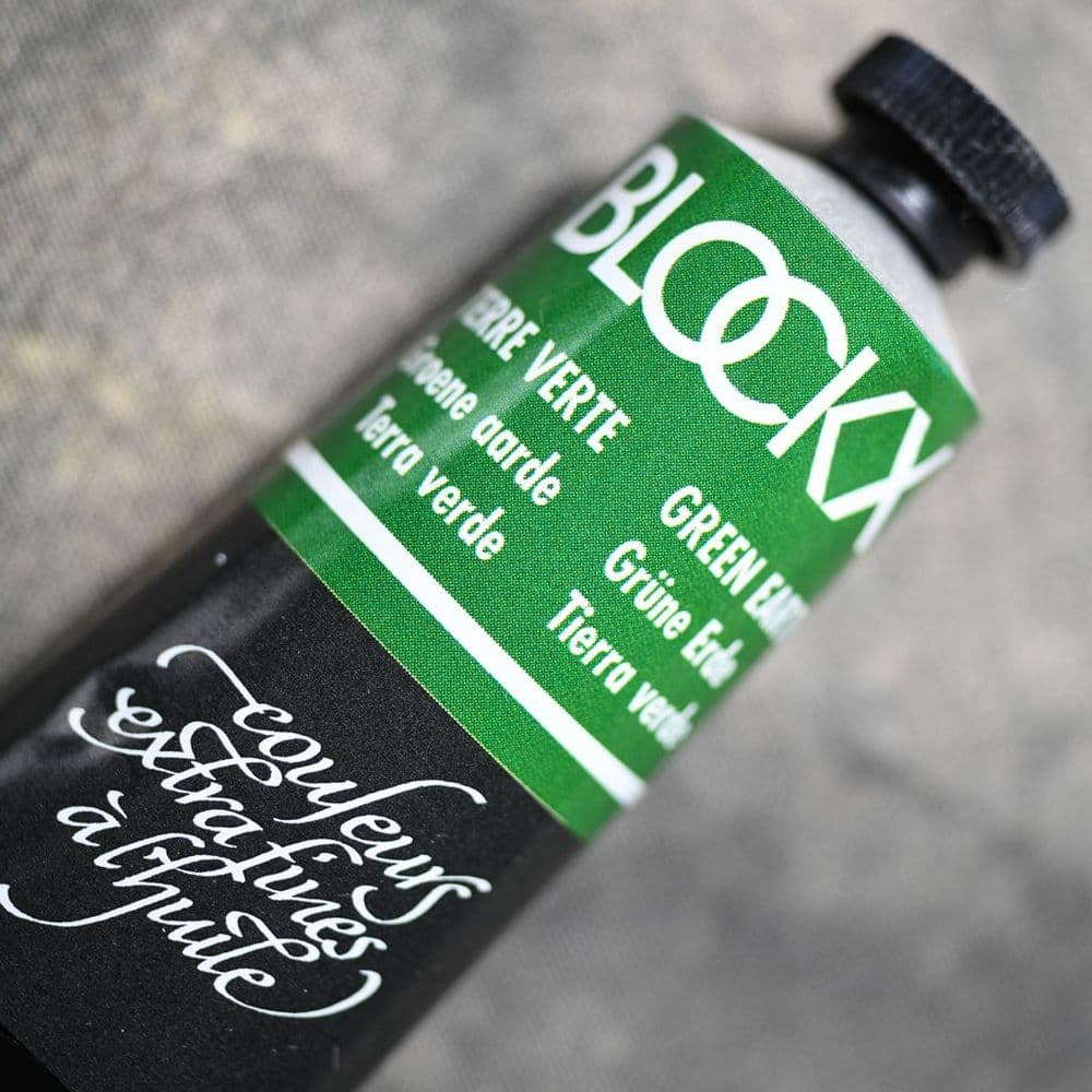 161 Green Earth Blockx Oil Colour 200ml tube 10 off Discount applied at ...