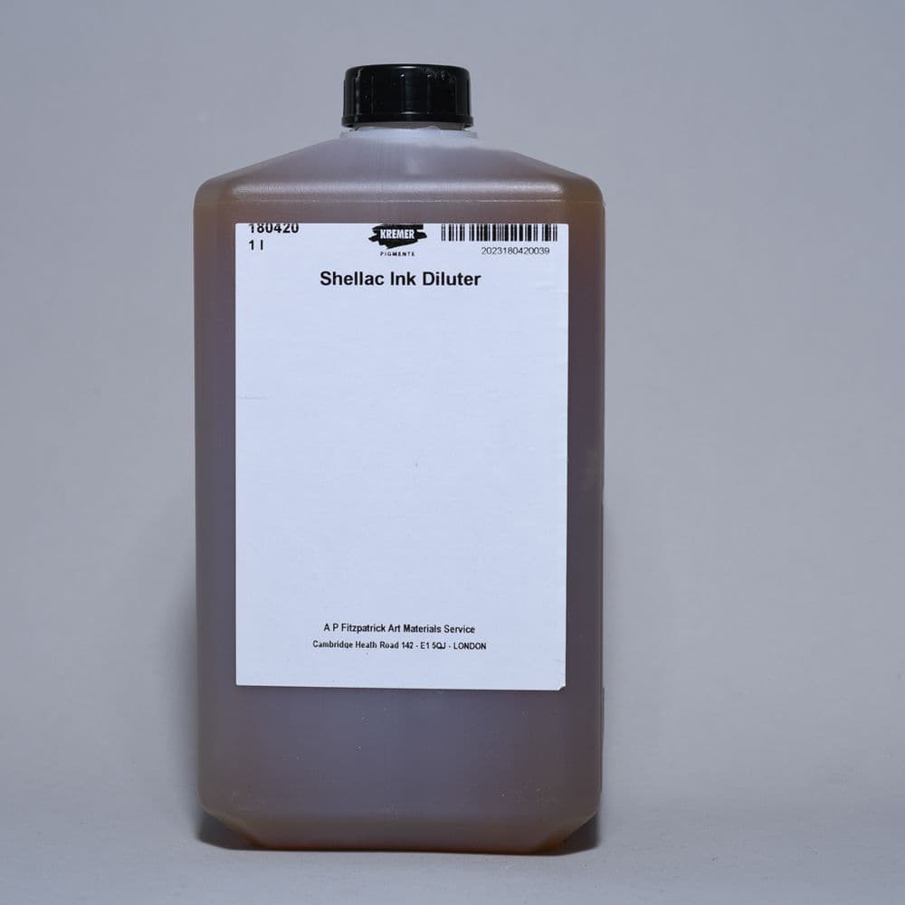 180420 Kremer Shellac Ink Diluter 1lt plastic container