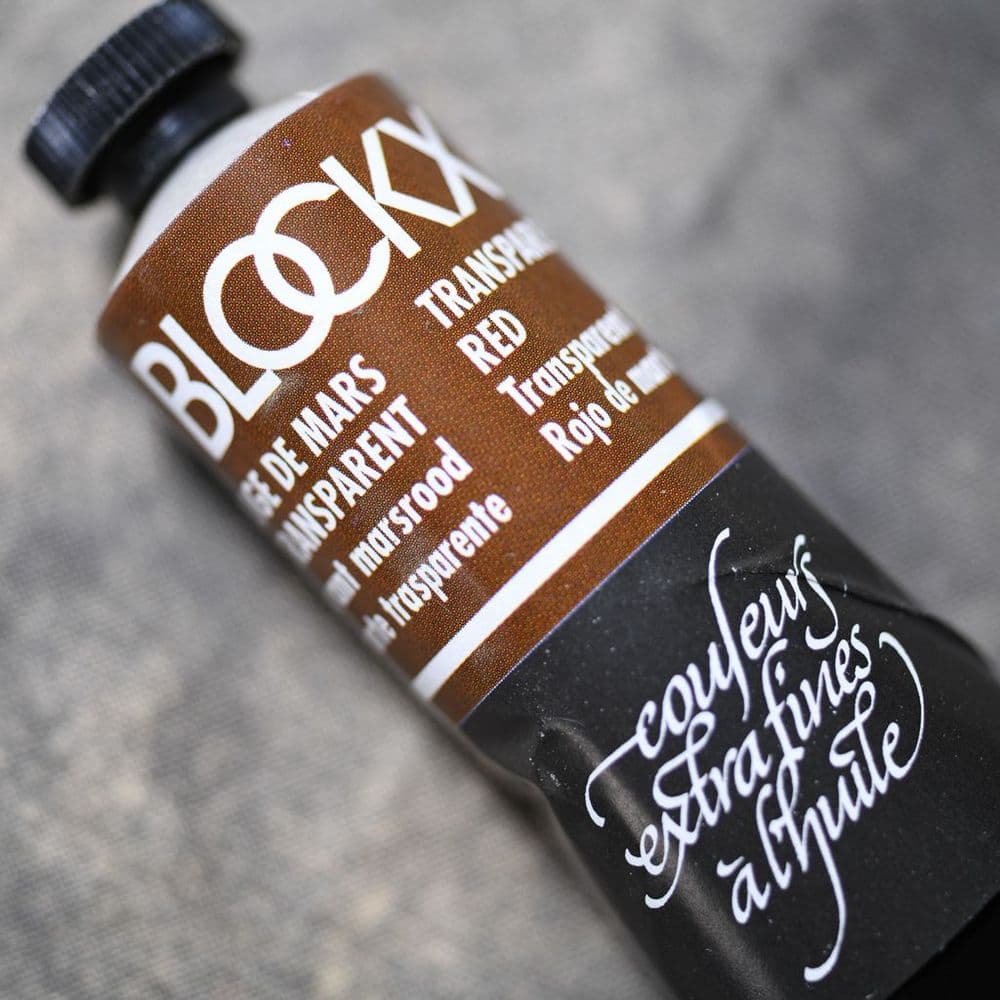 221 Transparent Mars Red Blockx Oil Colour 35ml tube 10 off Discount ...