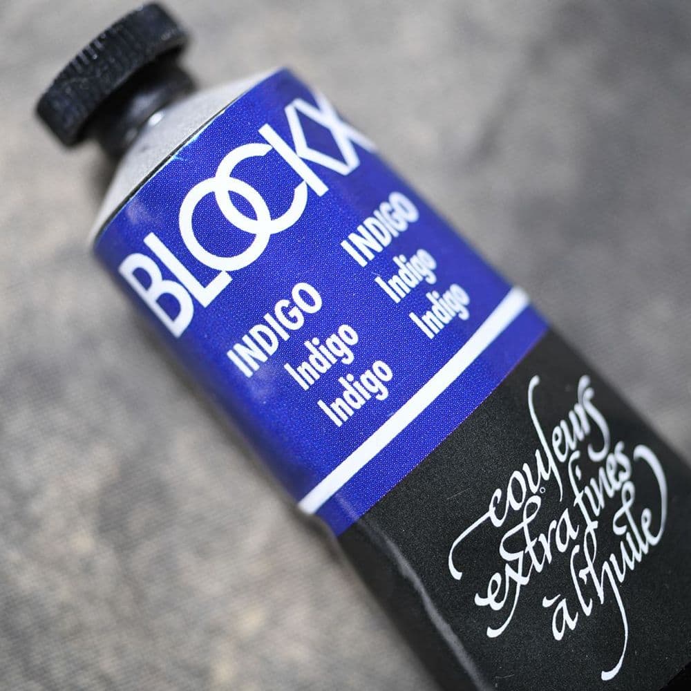 255 Indigo Blockx Oil Colour 35ml tube 10 off Discount applied at checkout