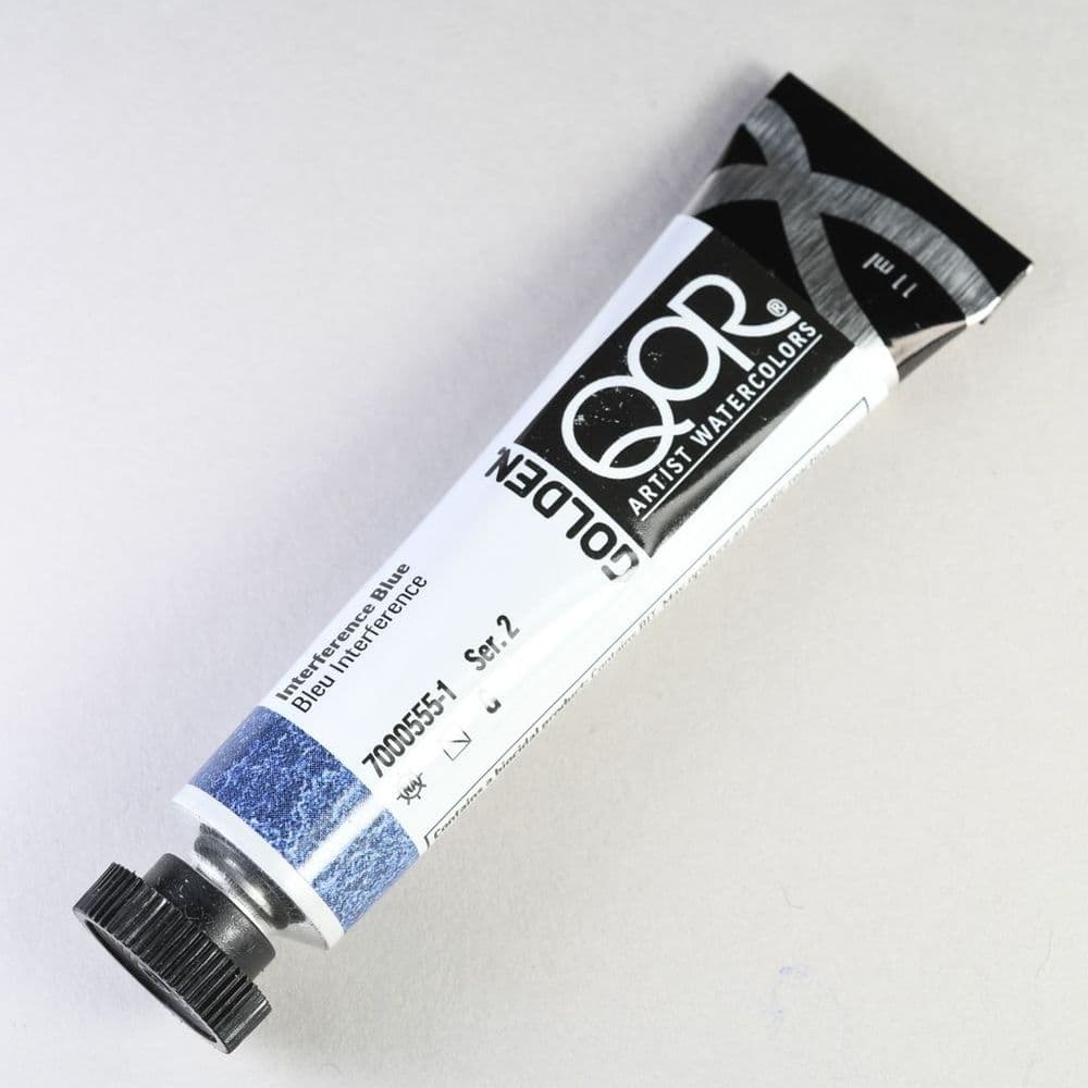 555 Interference Blue QoR Modern Watercolour 11ml 15 off Discount ...