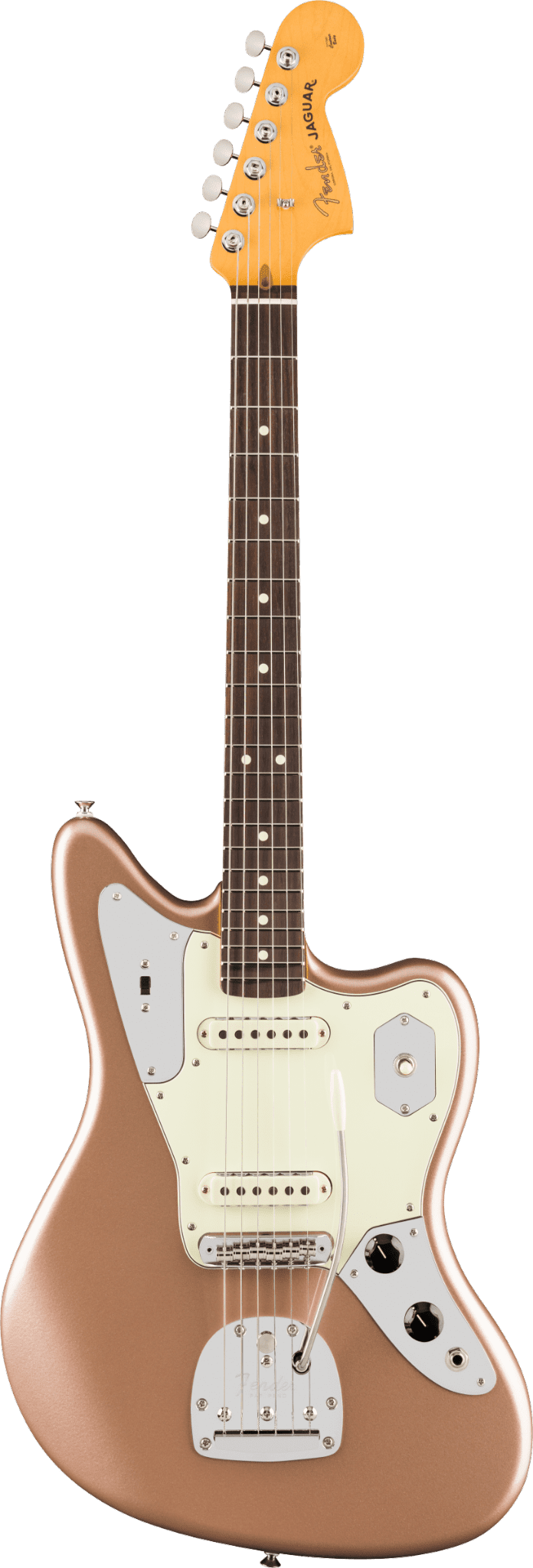 Fender American Professional Classic Jaguar - Faded Firemist Gold
