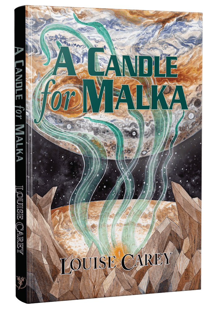 A Candle for Malka hardcover by Louise Carey