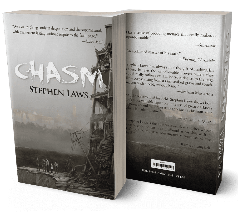 Chasm trade paperback by Stephen Laws
