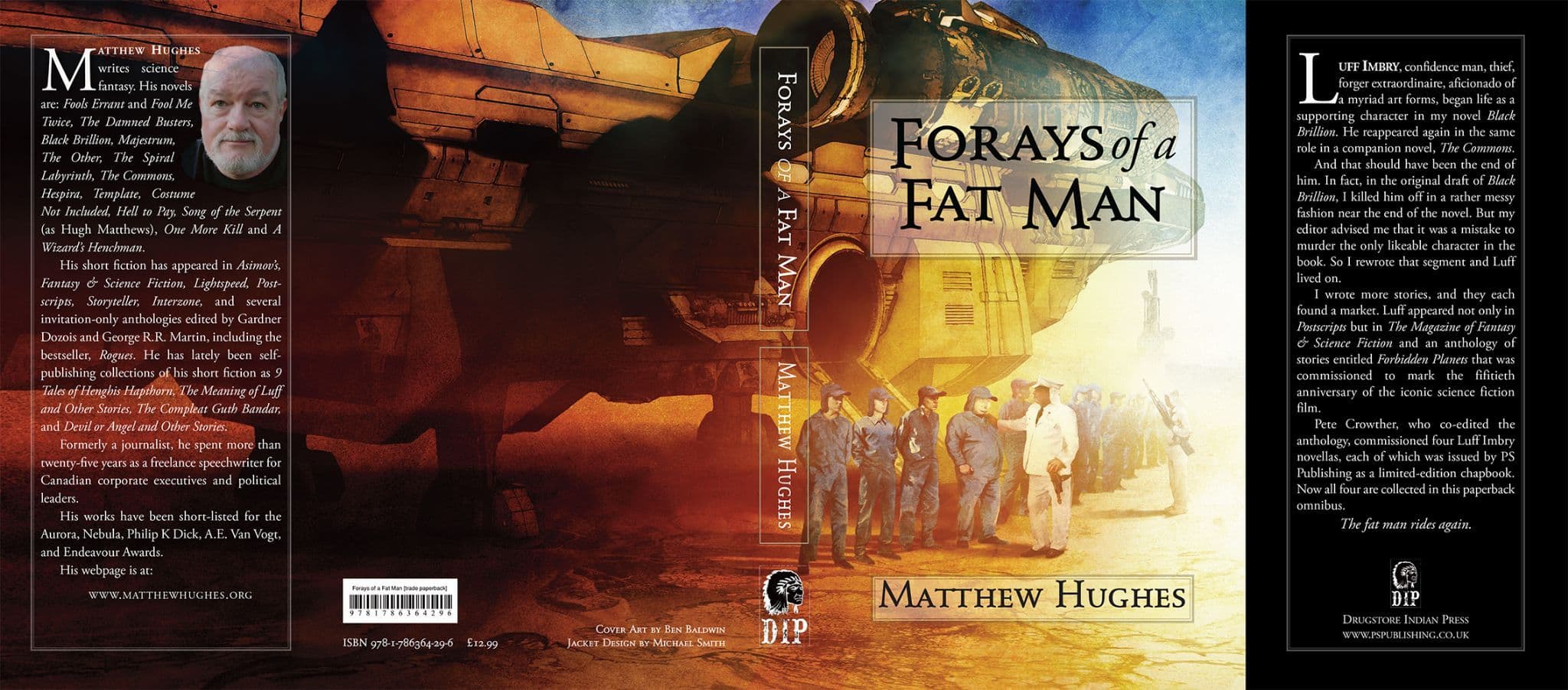 Forays of a Fat Man trade paperback by Matthew Hughes