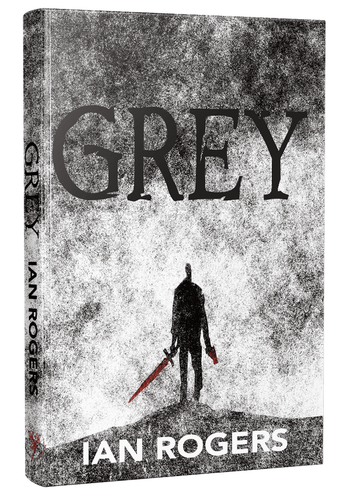 Grey hardcover by Ian Rogers