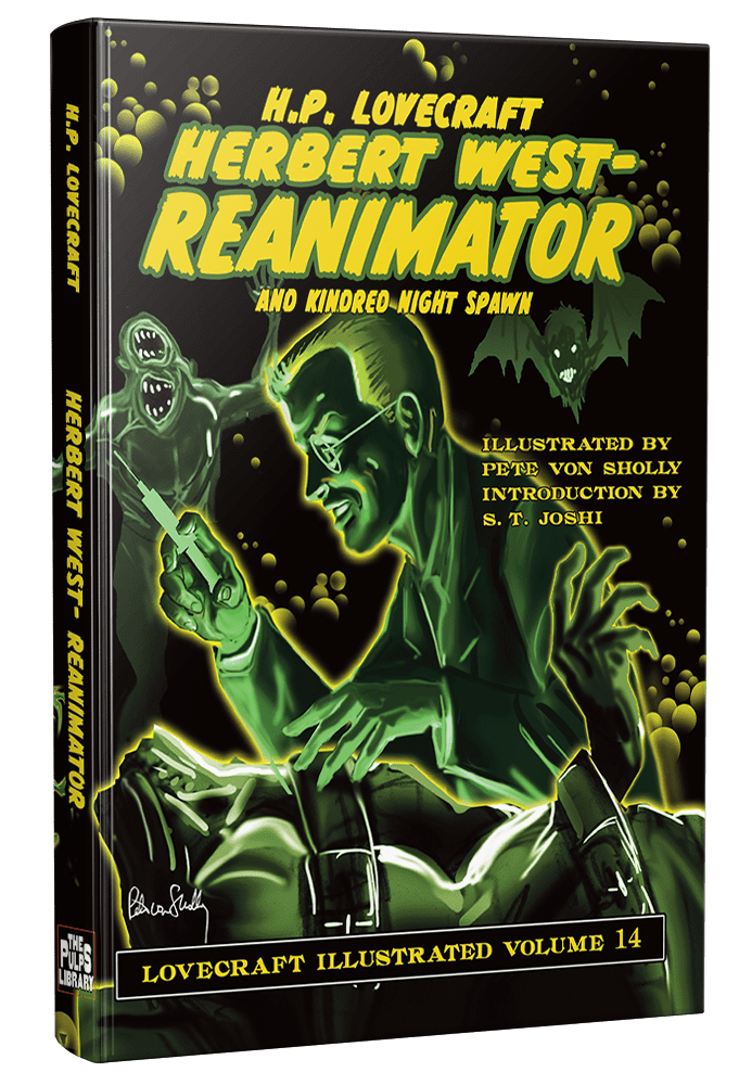H P Lovecraft Illustrated Vol 14 Herbert West Reanimator & Kindred ...