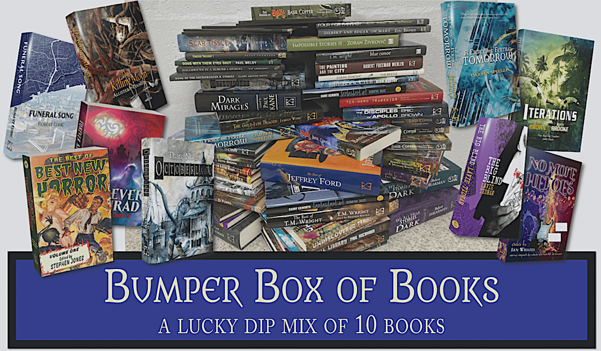 PS Publishing-renowned UK publisher of science fiction, fantasy, & horror.