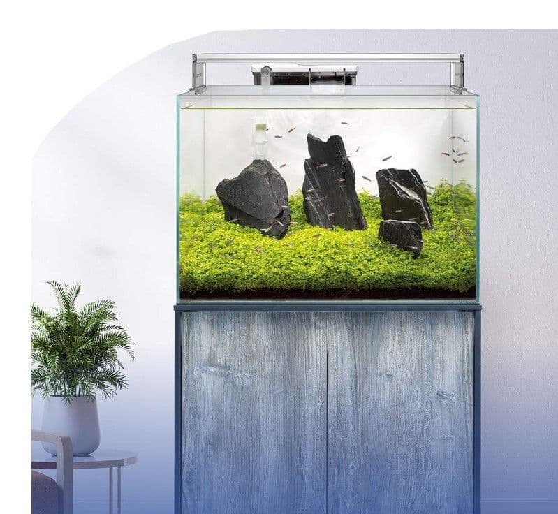 Superfish Scaper Design Cabinet Stand 45 - 45x32cm Black/Pasadena Grey
